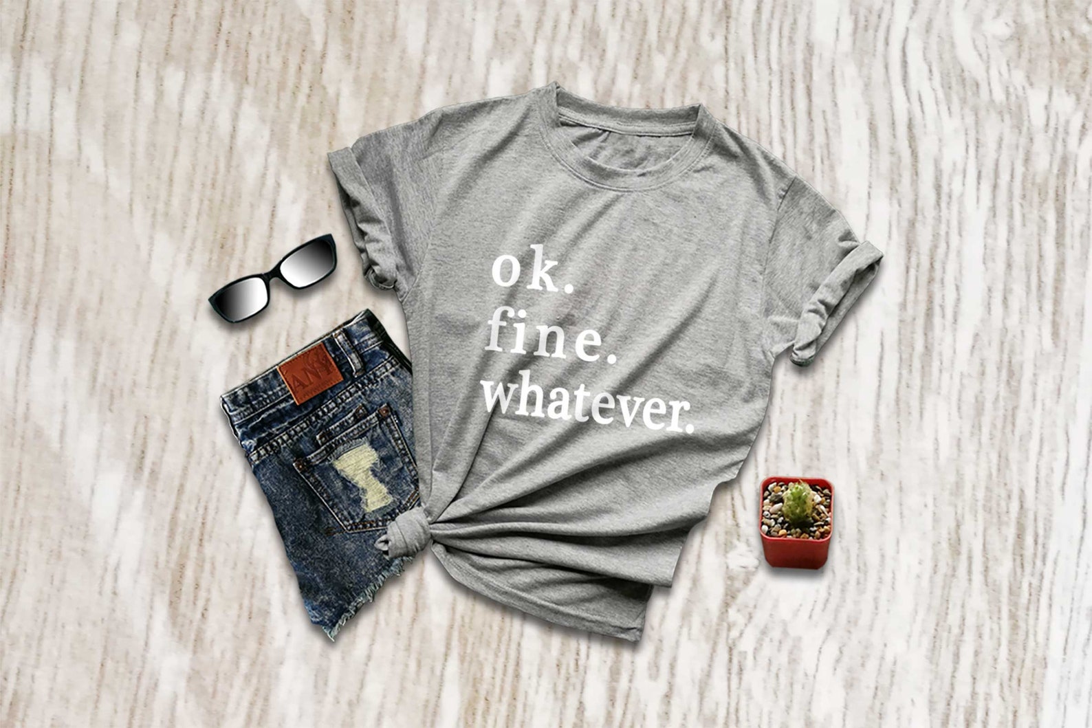 OK Fine Whatever T Shirt Funny Shirts With Sayings Tumblr - Etsy