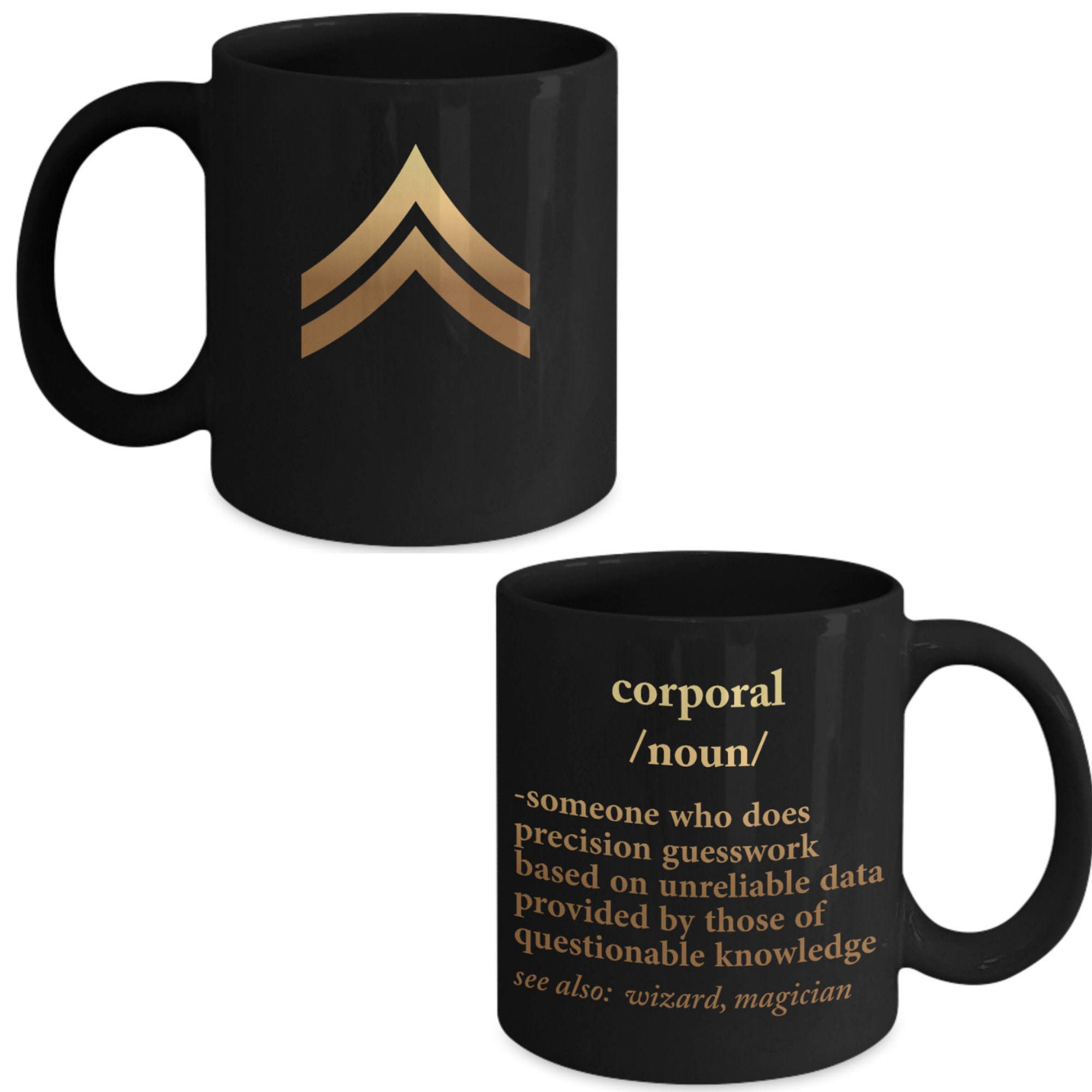 Army Corporal Definition Army Corporal Coffee Mug Corporal - Etsy