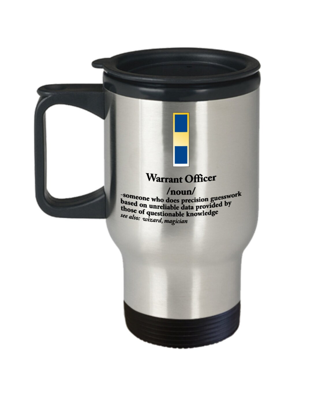 US Navy Warrant Officer WO1 Coffee Travel Mug Gift New USN | Etsy