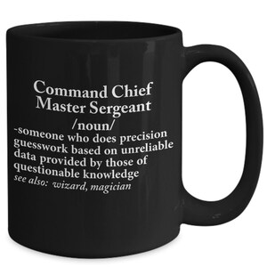 US Air Force Command Chief Master Sergeant Coffee Mug - Command Chief ...