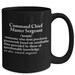 US Air Force Command Chief Master Sergeant Coffee Mug - Etsy