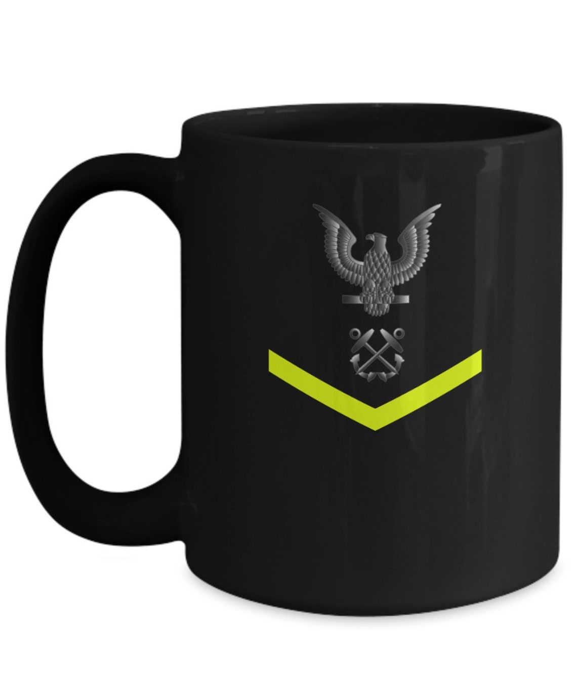 US Navy Petty Officer Third Class Mug Gold Petty Officer 3rd - Etsy