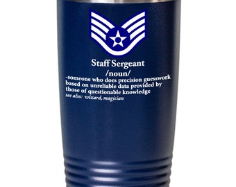 Air Force Staff Sergeant Mug Staff Sergeant Promotion Gift | Etsy