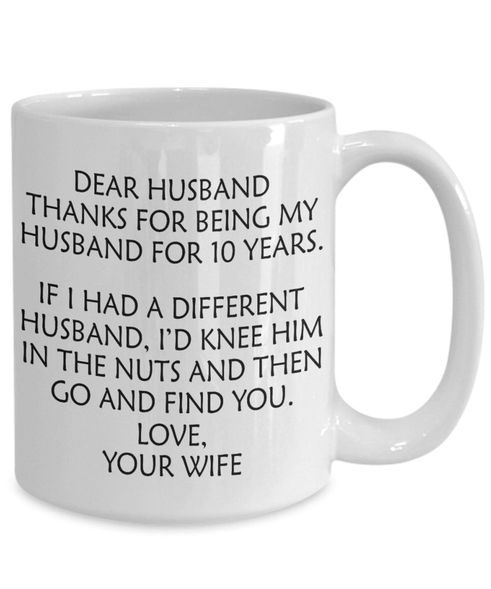 10th Year Anniversary Gift For Men 10th Anniversary Mug Etsy 10th Year Anniversary Gift For Men 10th Anniversary Mug Etsy