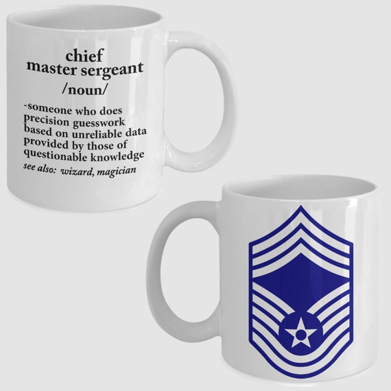Chief Master Sergeant Chevron and Definition Chief Master | Etsy