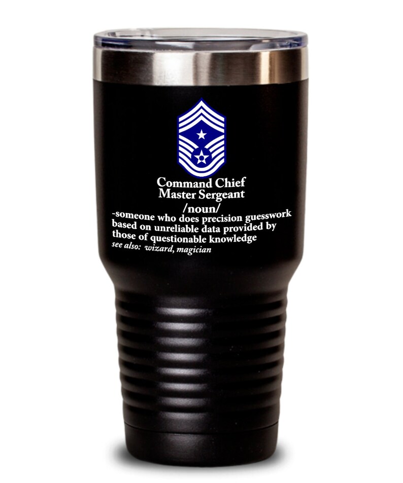 Command Chief Master Sergeant 20/30oz Coffee Tumbler Mug - Etsy