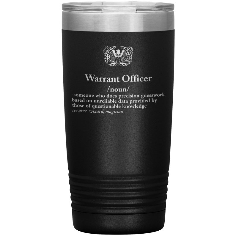 Us Army Warrant Officer Wo1 Coffee Tumbler Mug T New Etsy