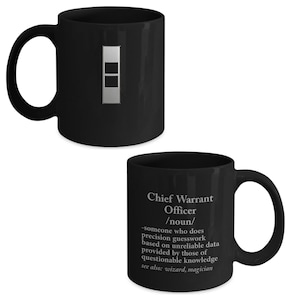 US Army Chief Warrant Officer WO2 Coffee Mug Gift - New Chief Warrant ...