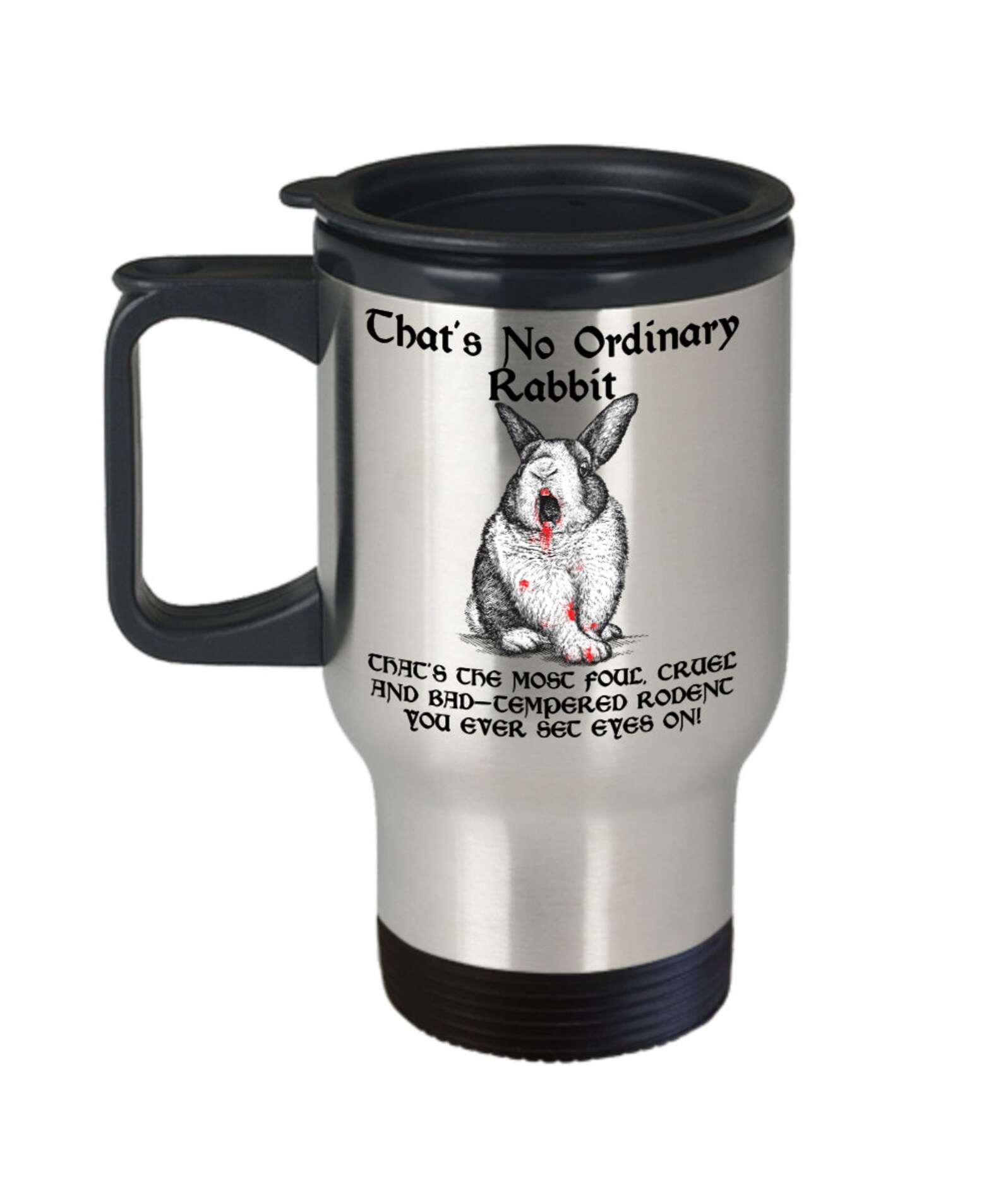 That's No Ordinary Rabbit Monty Python Travel Mug - Etsy