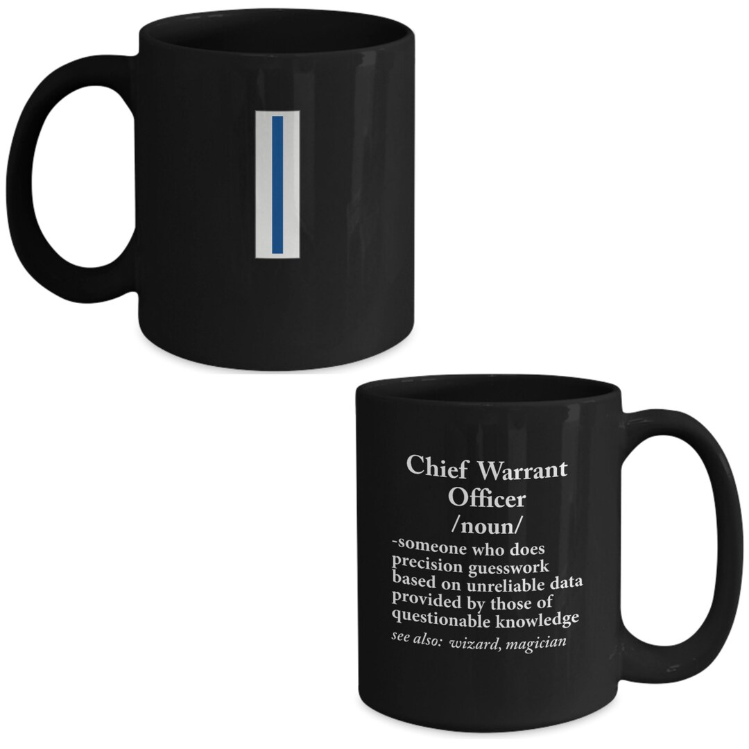 US Navy Chief Warrant Officer CWO5 Coffee Mug Gift - New Chief Warrant ...