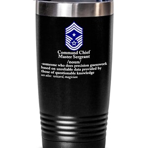 Command Chief Master Sergeant 20/30oz Coffee Tumbler Mug Command Chief ...
