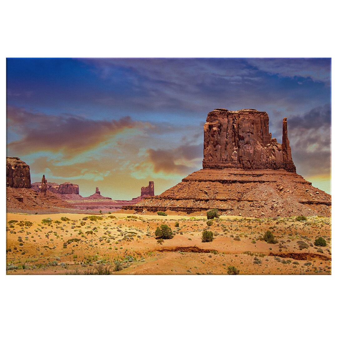 Monument Valley Wall Art Canvas Print Canvas Framed Wall Hanging Art - Etsy