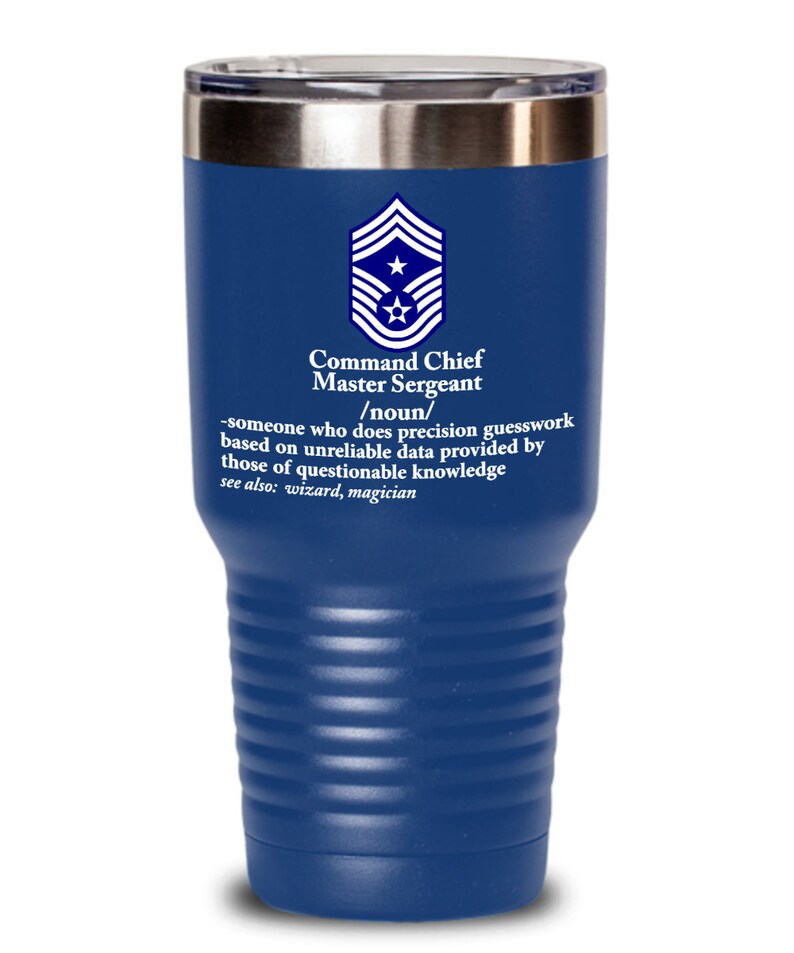 Command Chief Master Sergeant 20/30oz Coffee Tumbler Mug - Etsy