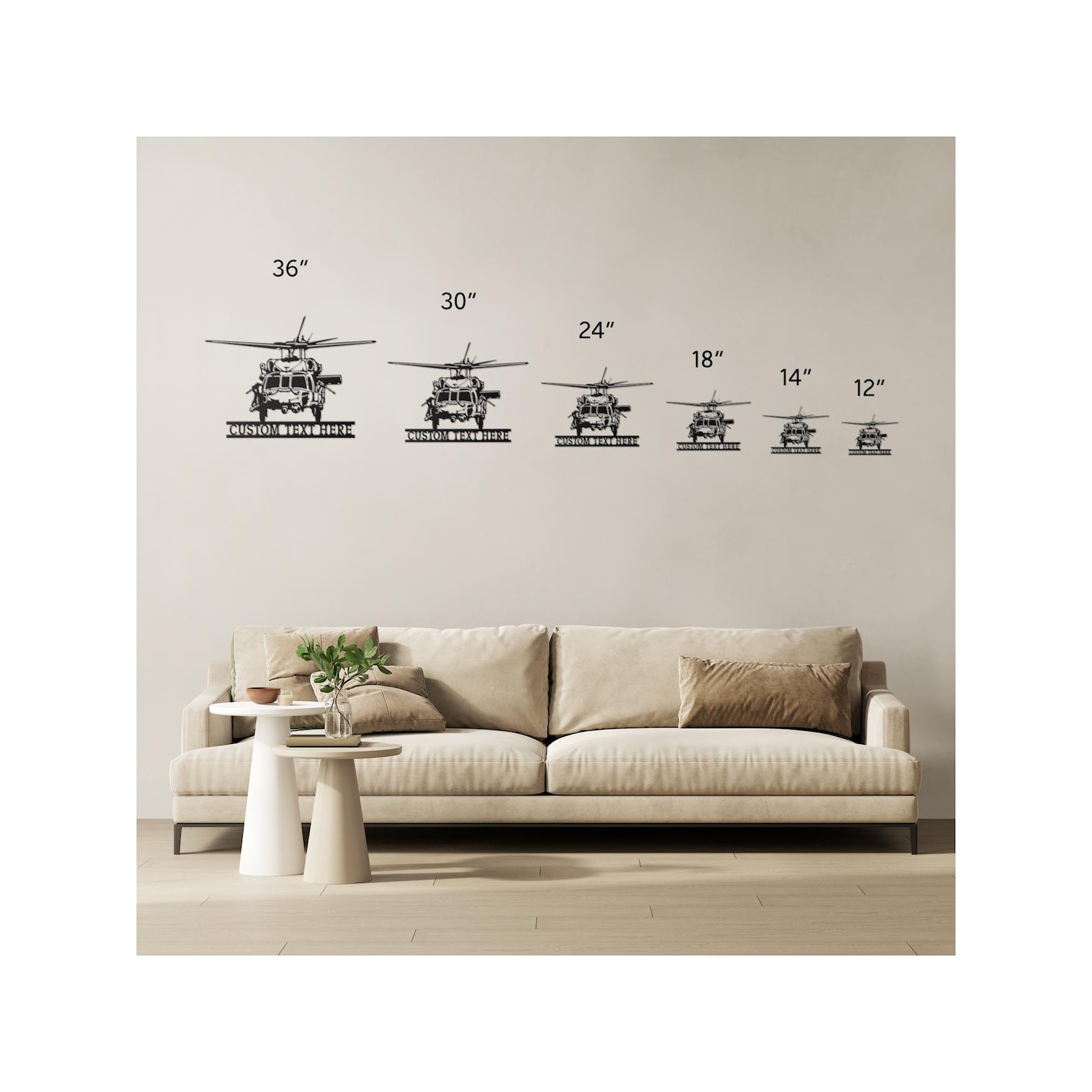 Personalized Black Hawk UH-60 Metal Sign TD1400 - Etsy