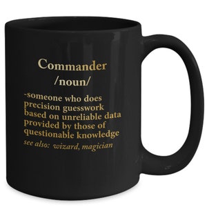 US Navy Commander Coffee Mug Gift - Naval Commander Promotion Gift ...