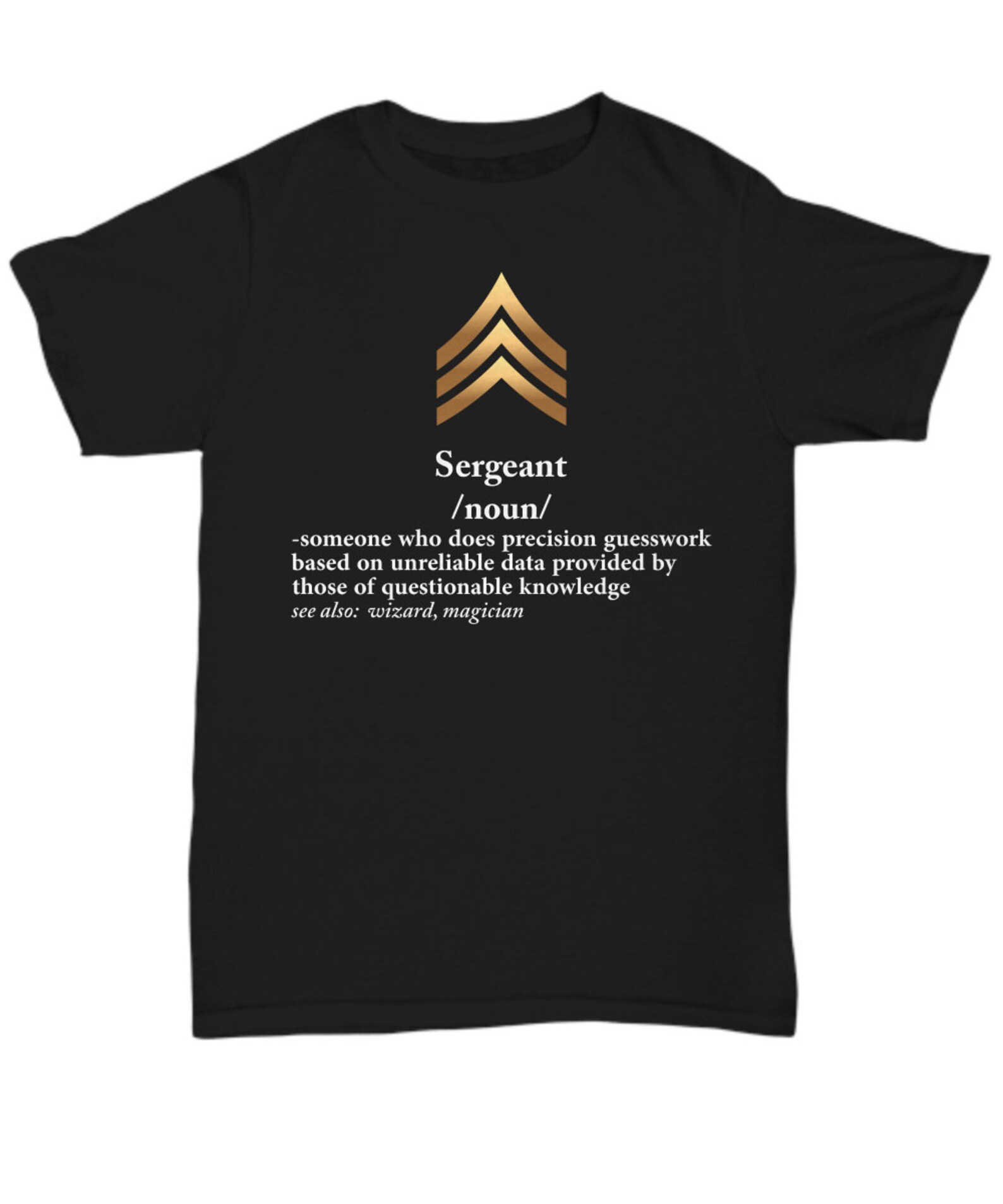 US Army Sergeant Tshirt Gift Army Sergeant E-5 Gift - Etsy