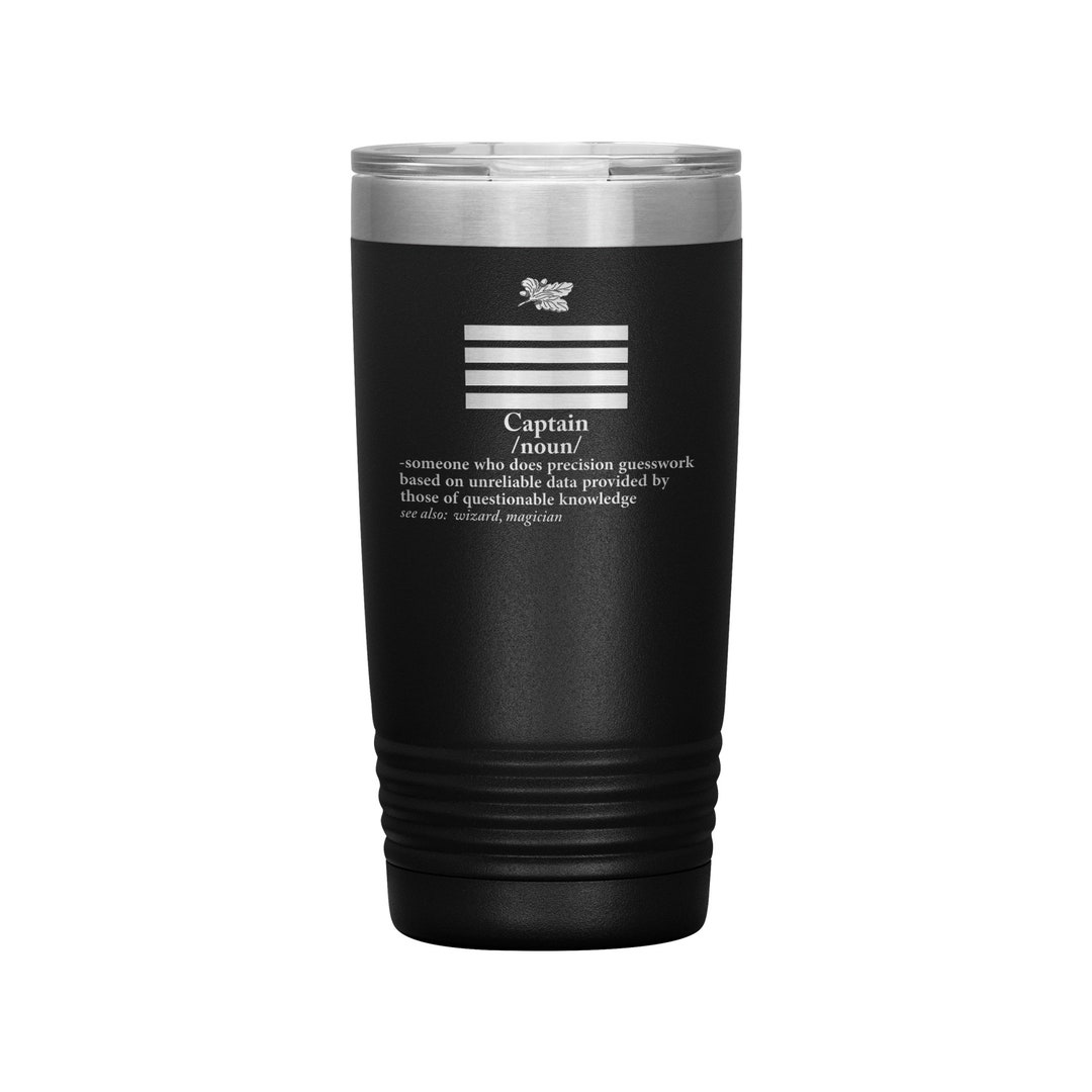 US Navy Supply Corps Captain 20oz Tumbler Gift, Naval Captain Promotion ...