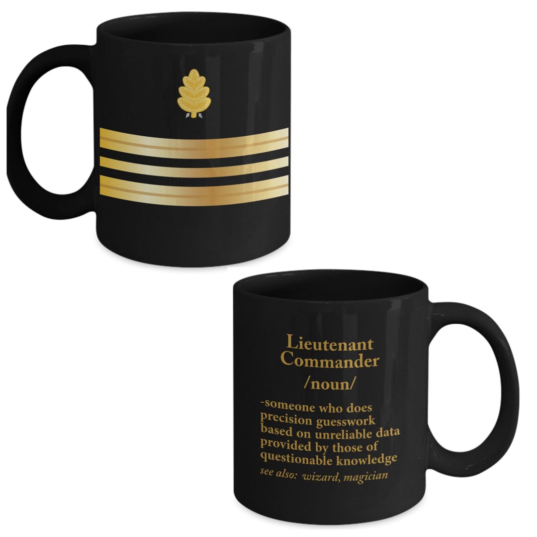 US Navy Dental Corps Lieutenant Commander Definition Mug - Etsy