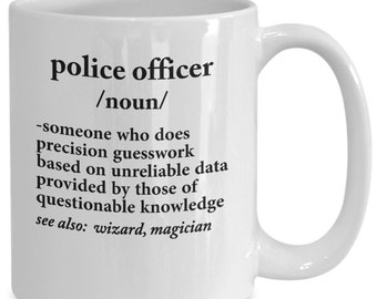 Police Officer Definition Funny Police Officer Coffee Travel Mug Gift ...