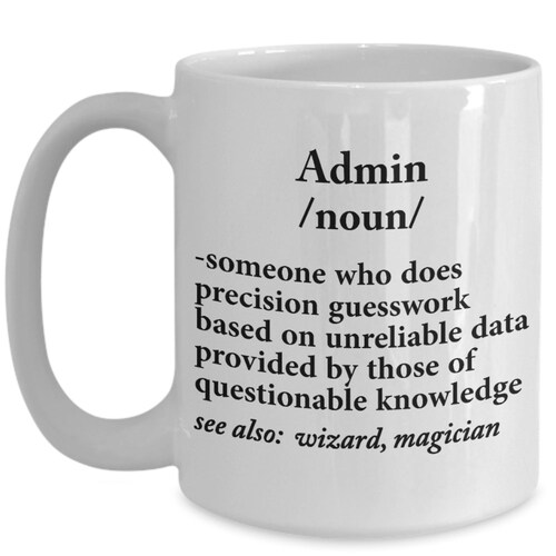 Office Administrator Definition Print Administrator Gift - Etsy