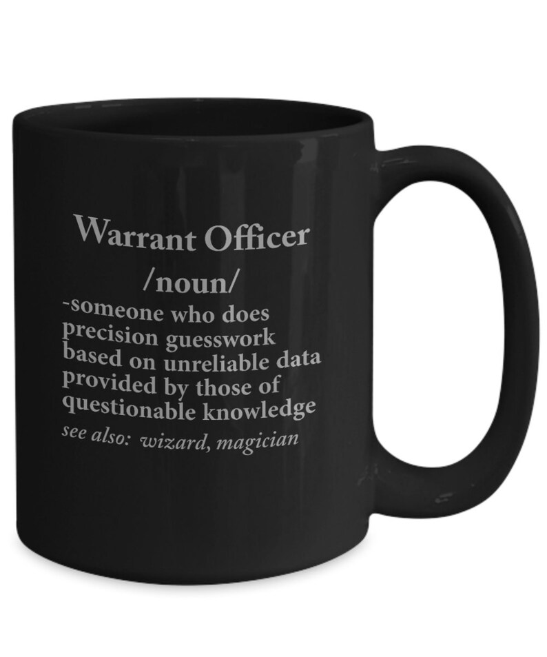 US Army Warrant Officer Coffee Mug – WO1 Promotion Gift - Etsy