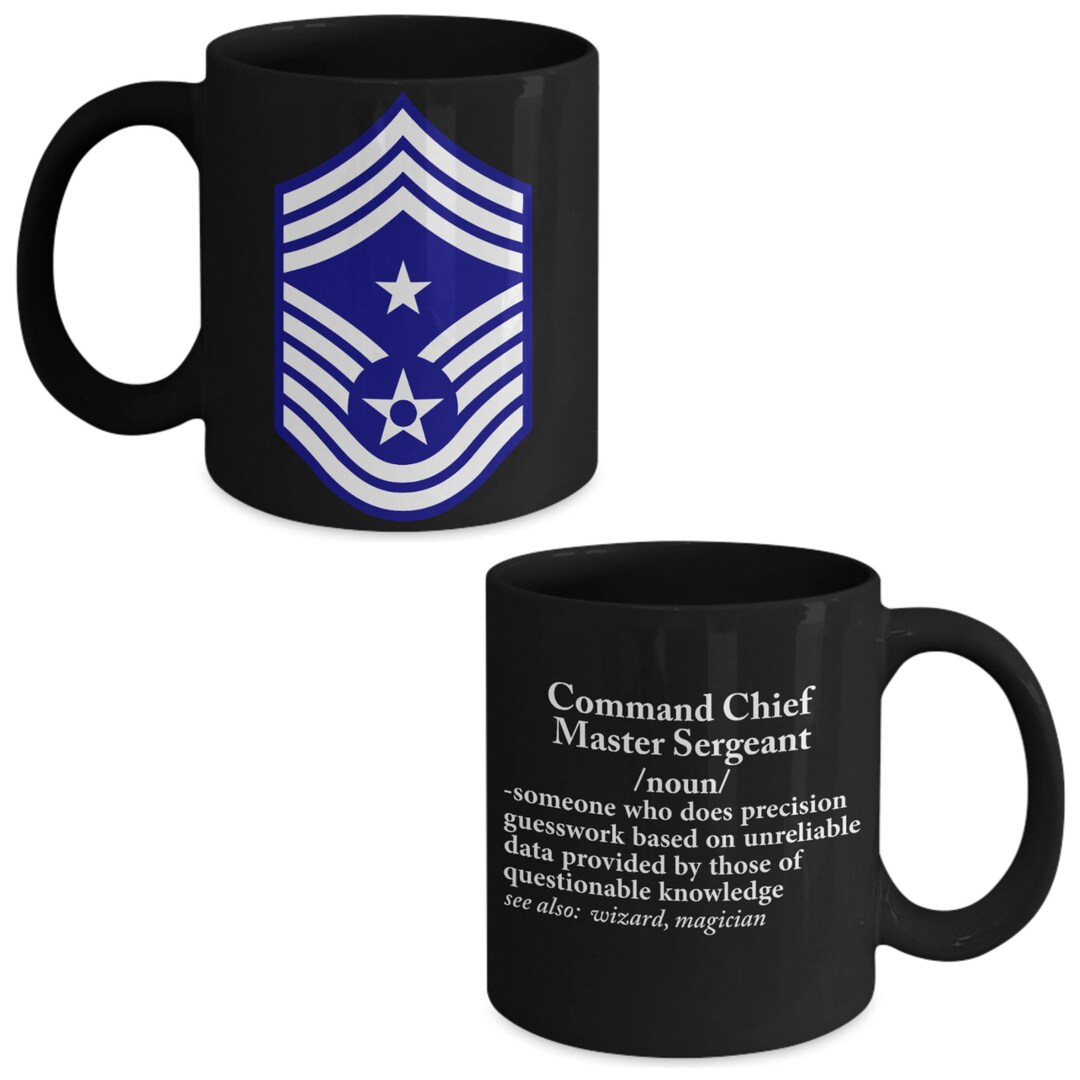 US Air Force Command Chief Master Sergeant Coffee Mug Gift - Chief ...