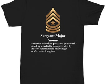 Sergeant Major Gift | Etsy