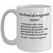 Technical Sergeant Coffee Mug Technical Sergeant Promotion Gift Tech ...