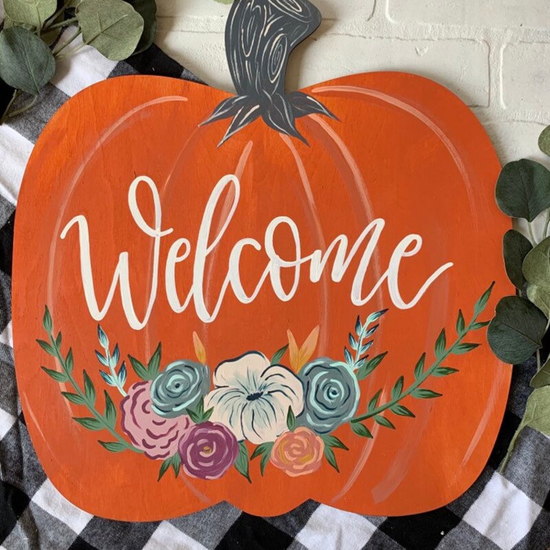 Fall Door Hanger - Etsy