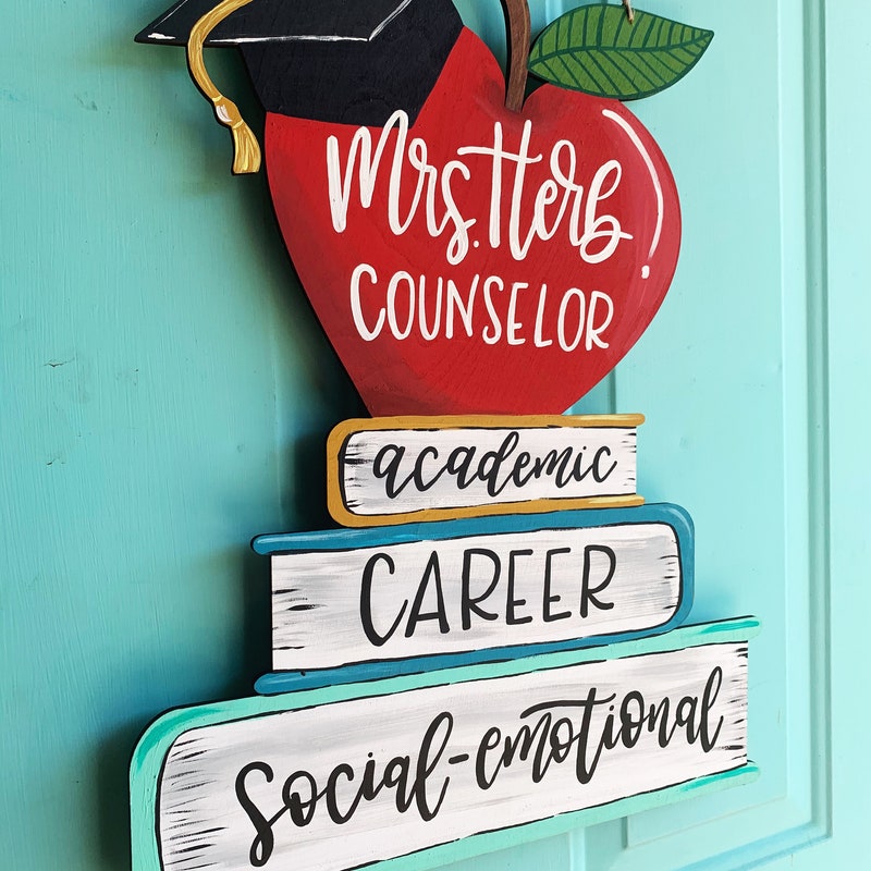 Apple Door Hanger - Etsy