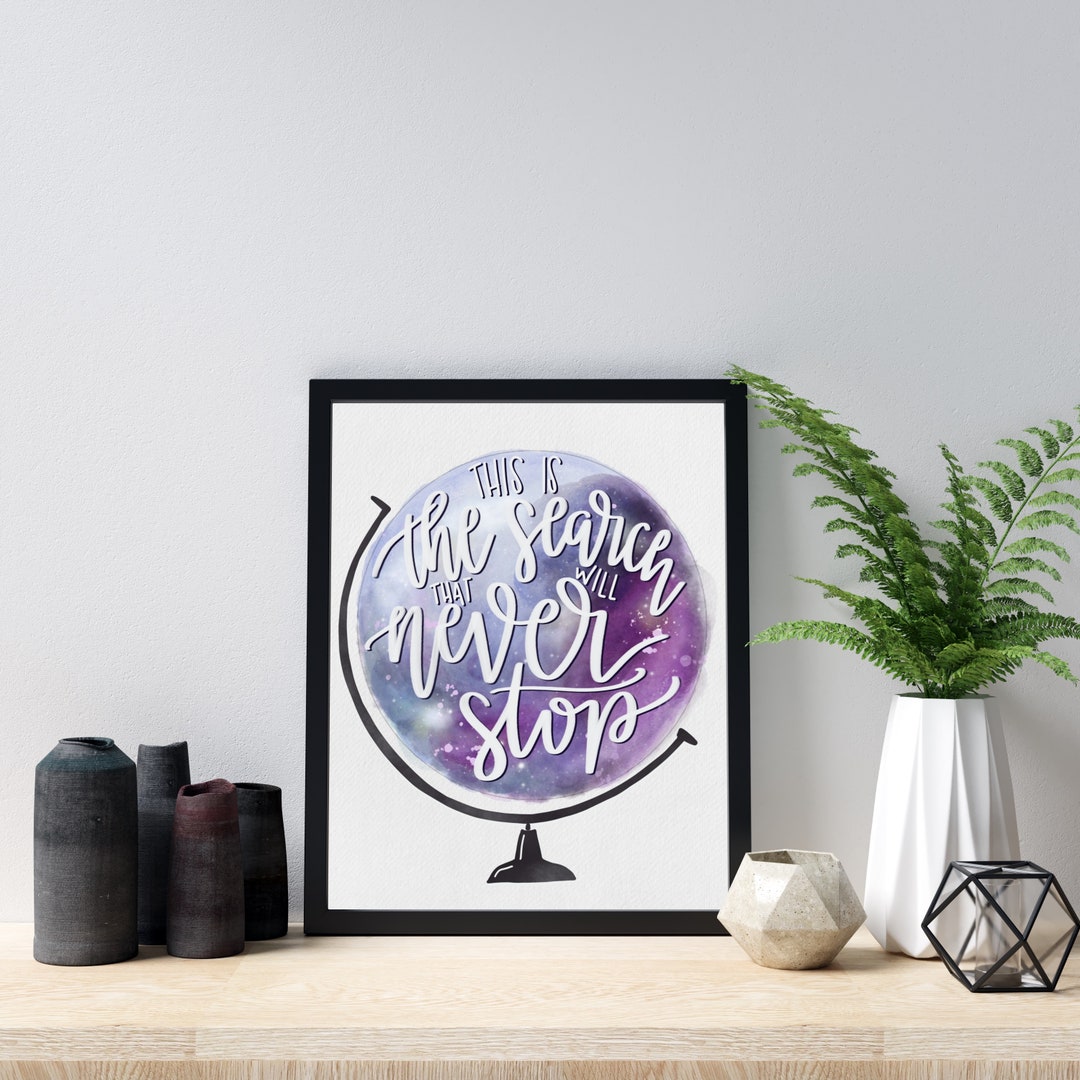 String Theory Lyrics Digital Print, Printable Art, Hanson Fan Art ...