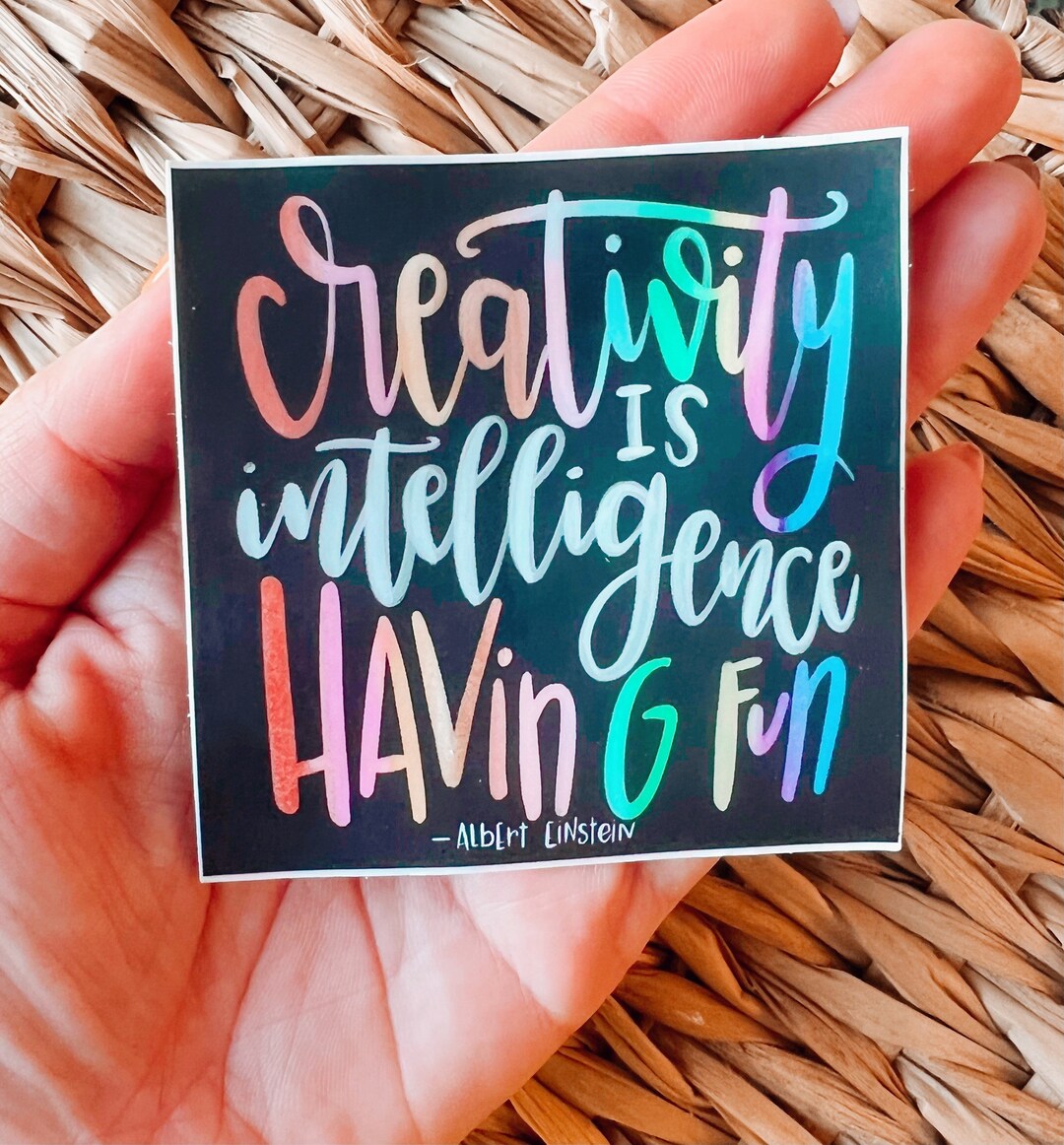 Art Teacher Stickers, Creativity Sticker, Artists Vinyl Sticker - Etsy