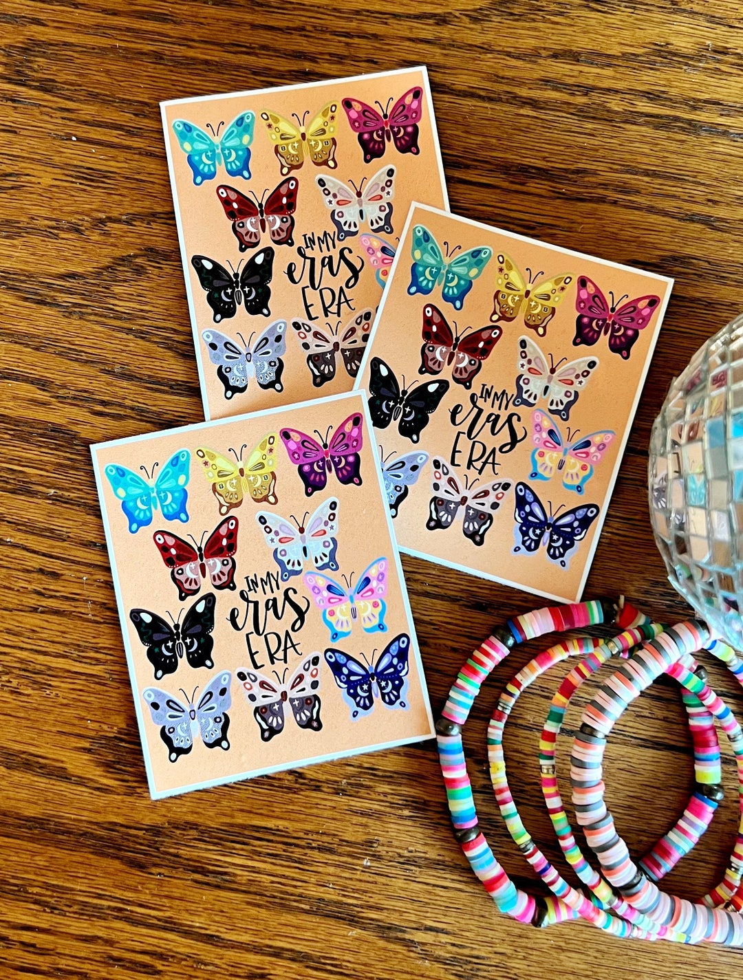 Eras Tour Vinyl Sticker, Taylor Swift Albums, Taylor Swift Butterflies ...