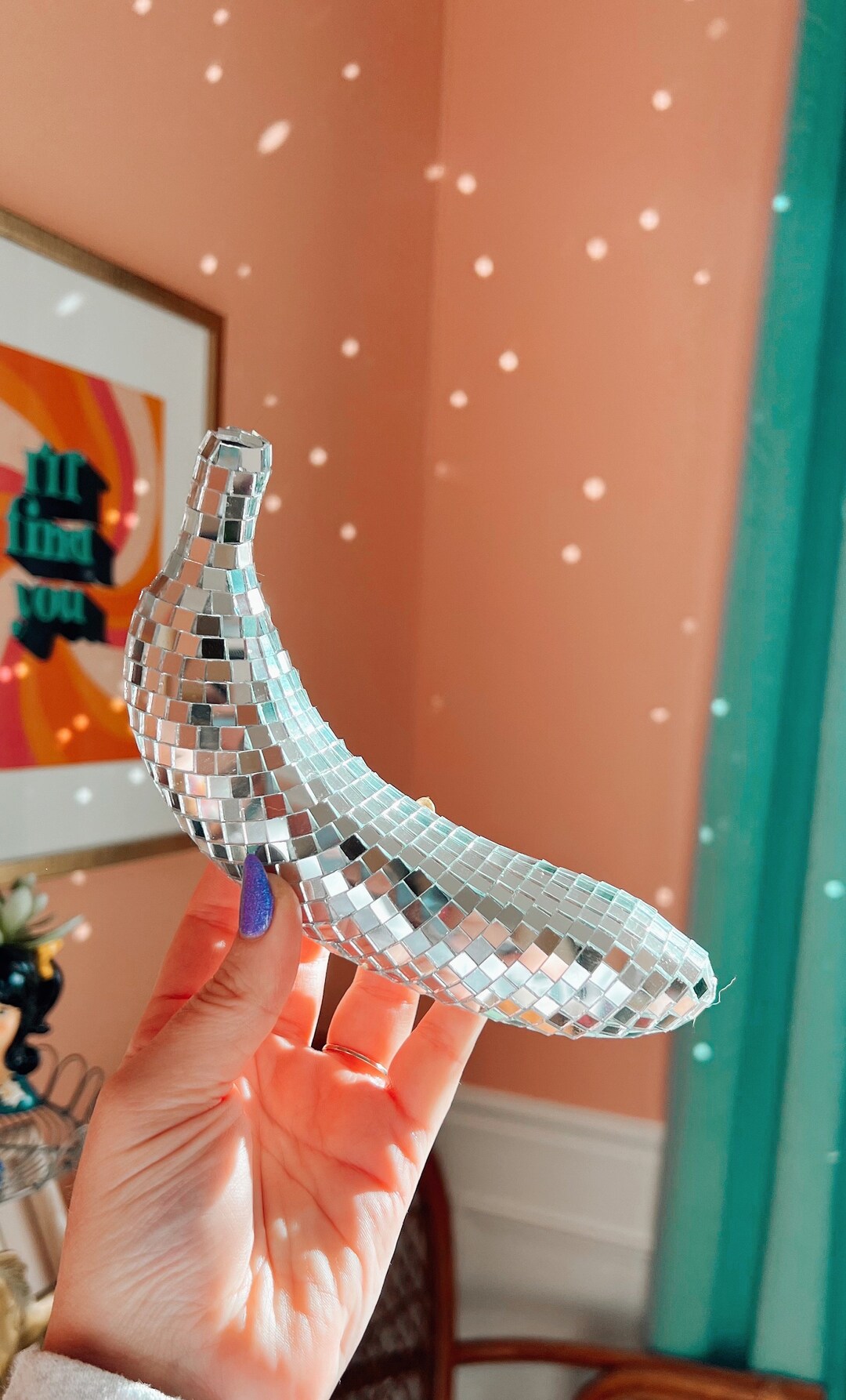 Disco Ball Banana - Etsy