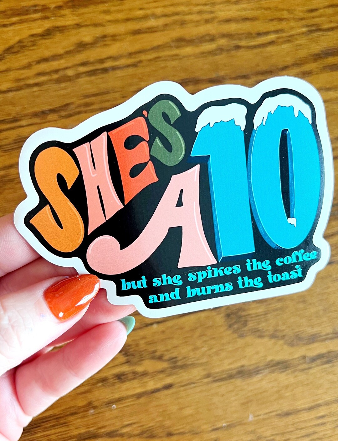 Cold as Ice Hanson Fan Sticker, Hanson Sticker, Hanson Vinyl Sticker ...