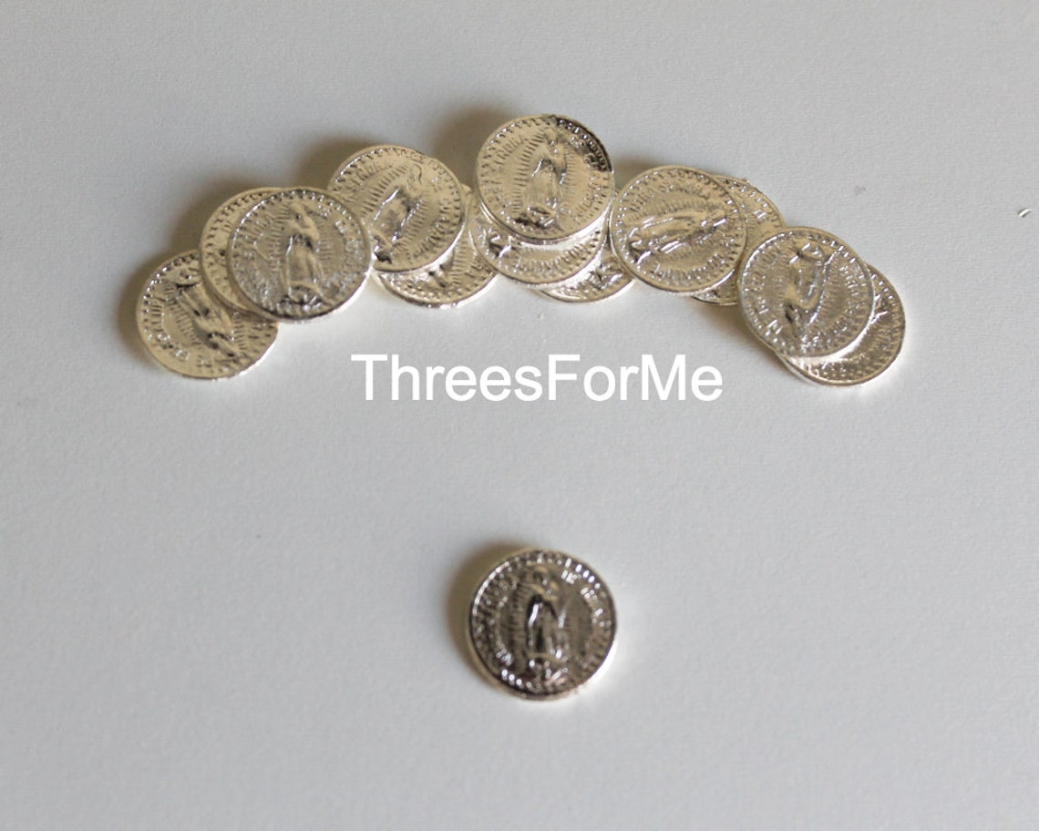 Arras De Boda Arras Wedding Coins Jewelry Box Unity Coins | Etsy