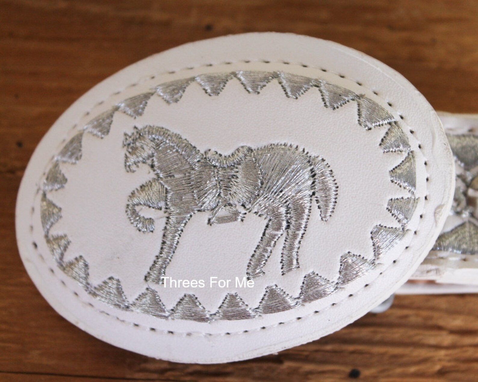 Charro Belt: Baptism Charro Outfit Belt White and Silver | Etsy Canada