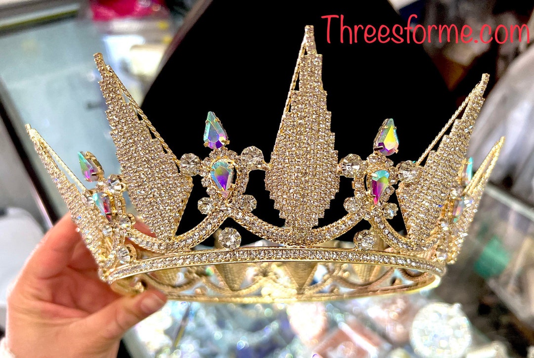 Queen Crown-corona De Crystal-corona De Quinceañera- Sweet Fifteen ...