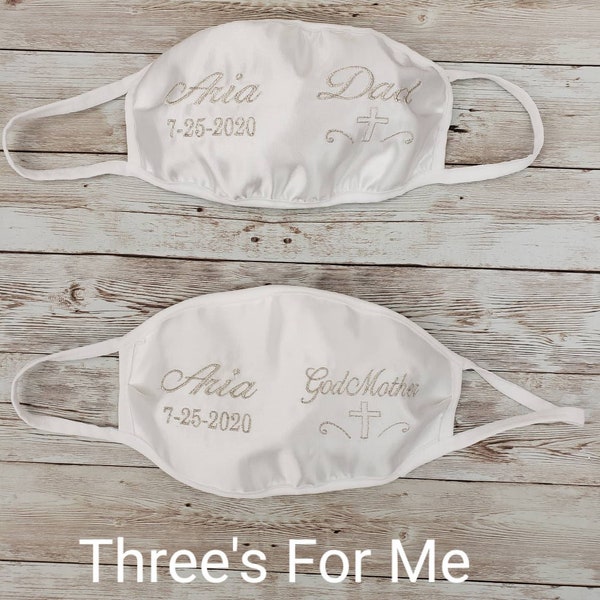 First Communion Face Mask for Girls - Etsy