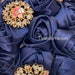 Navy Blue With Gold Quinceañera Ramo En Color Ivory Sweet 15 Bouquet ...