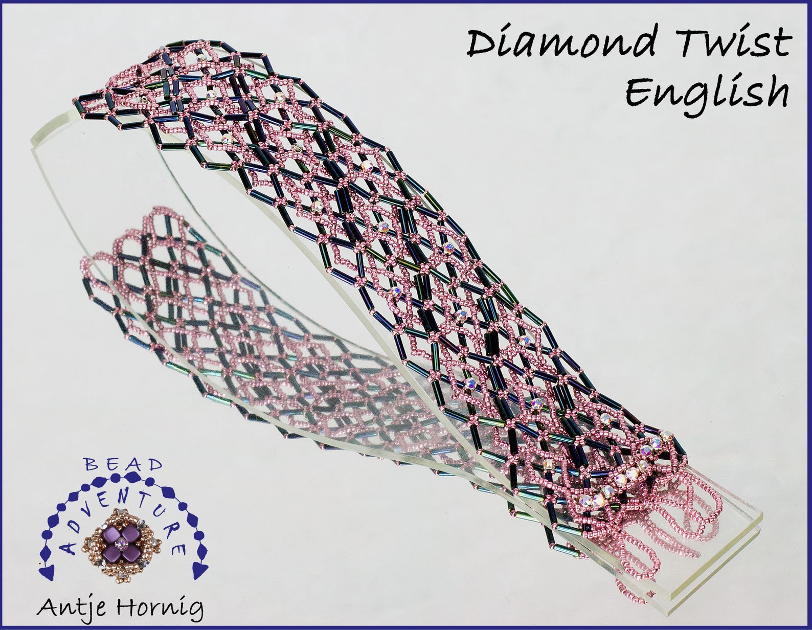 Diamond Twist, Instructions, Bracelet, Pattern, PDF - Download, ENGLISH ...