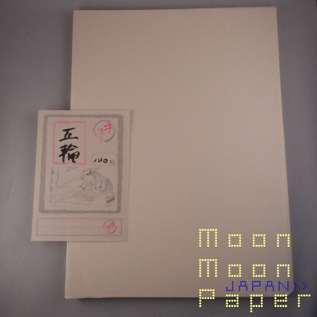100 Sheets Japanese Chinese Calligraphy Rice Paper,high Grade ,SHODO ...
