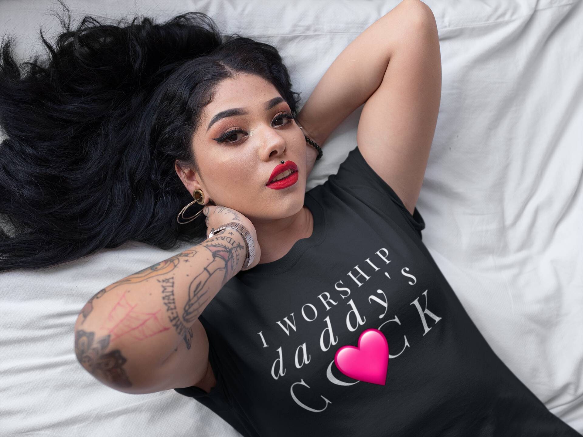 I Worship Daddys Cock Ddlg Shirt Ddlg T Bdsm T Bdsm Etsy