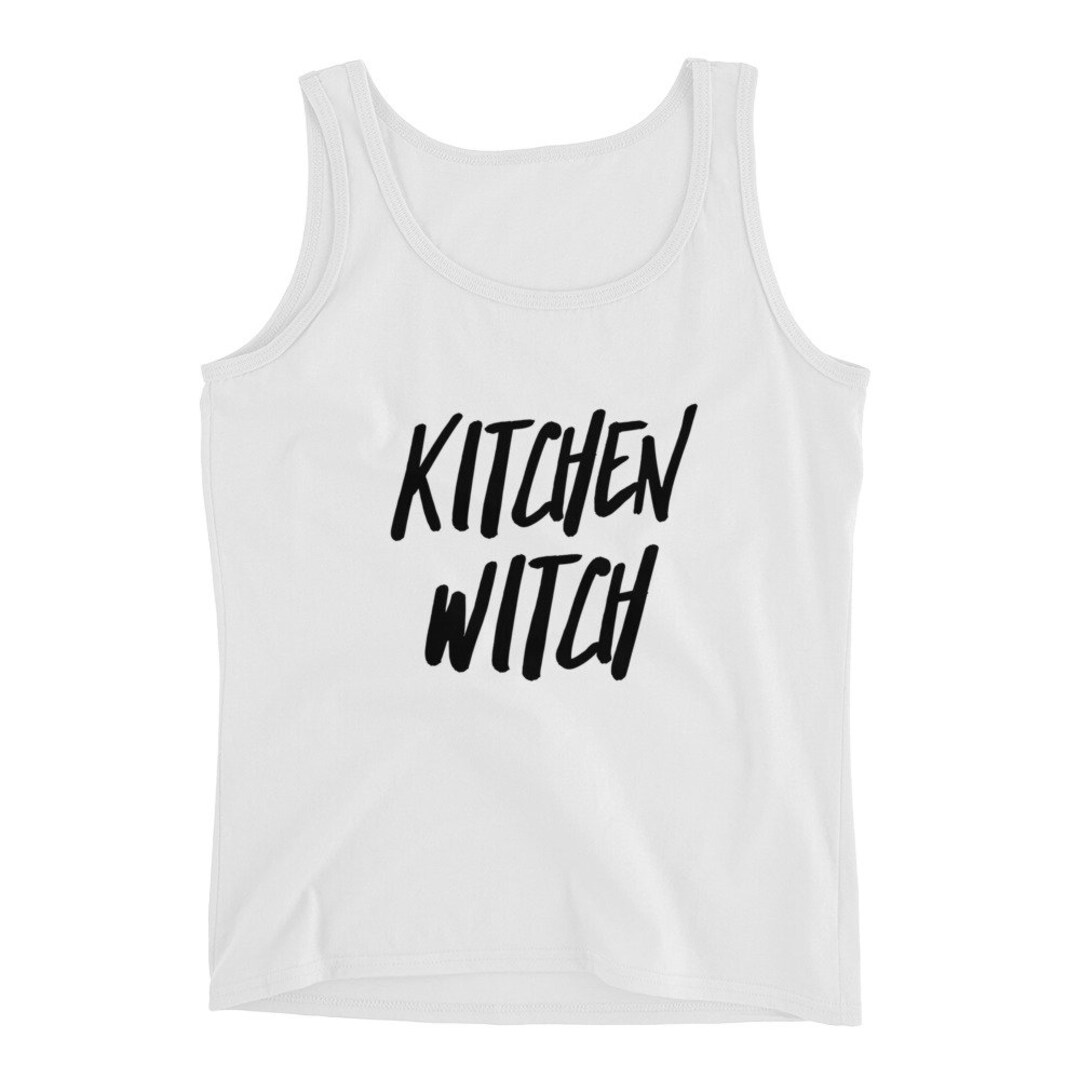 Kitchen Witch, Tank Top, Kitchen Witchcraft, Witch Shirt, Wiccan Shirt ...