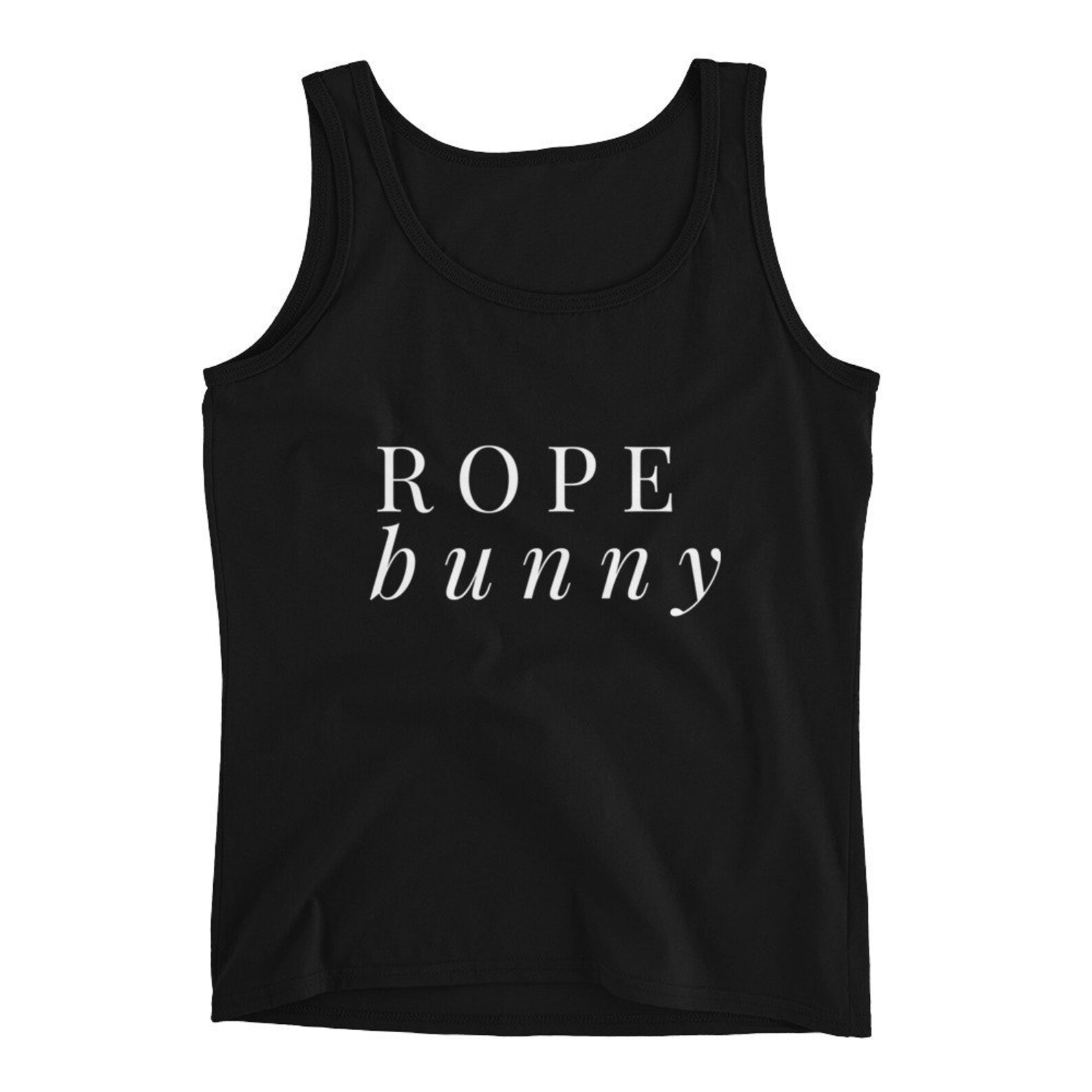 Rope Bunny Tank Top Bondage Shirt Bondage T Bdsm Shirt Etsy