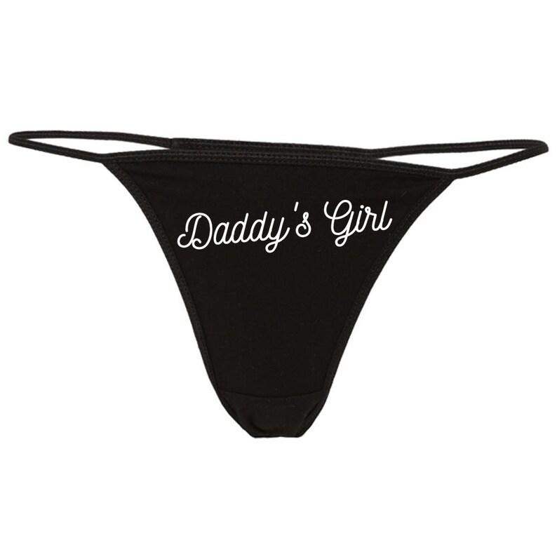 Daddys Girl Thong Ddlg T Ddlg Panties Submissive T Etsy