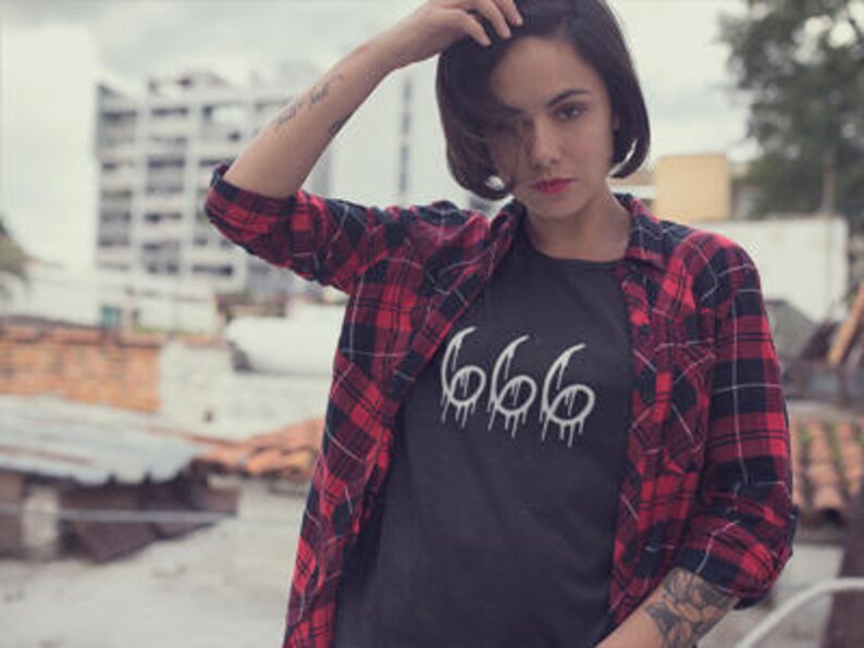 666 666 Shirt Goth Shirt Goth Clothes Occult Shirt | Etsy