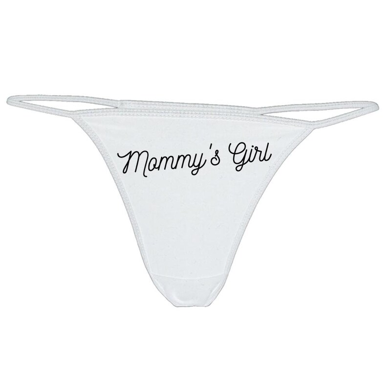 Mommys Girl Thong Lesbian Panties Bdsm T Bdsm Gear Etsy