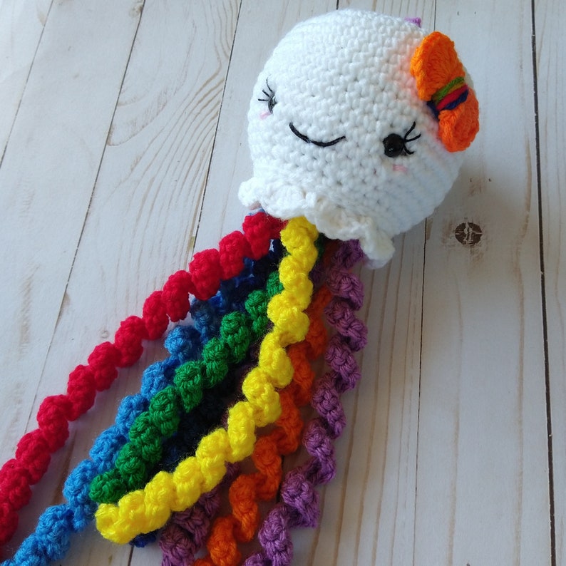 Crochet Octopus Stuffed Octopuscrochet Octopus Toy Baby | Etsy