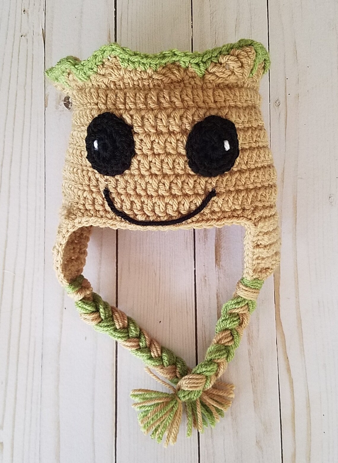 Crochet Groot Hat Groot Beanie Groot Super Hero Baby Groot - Etsy